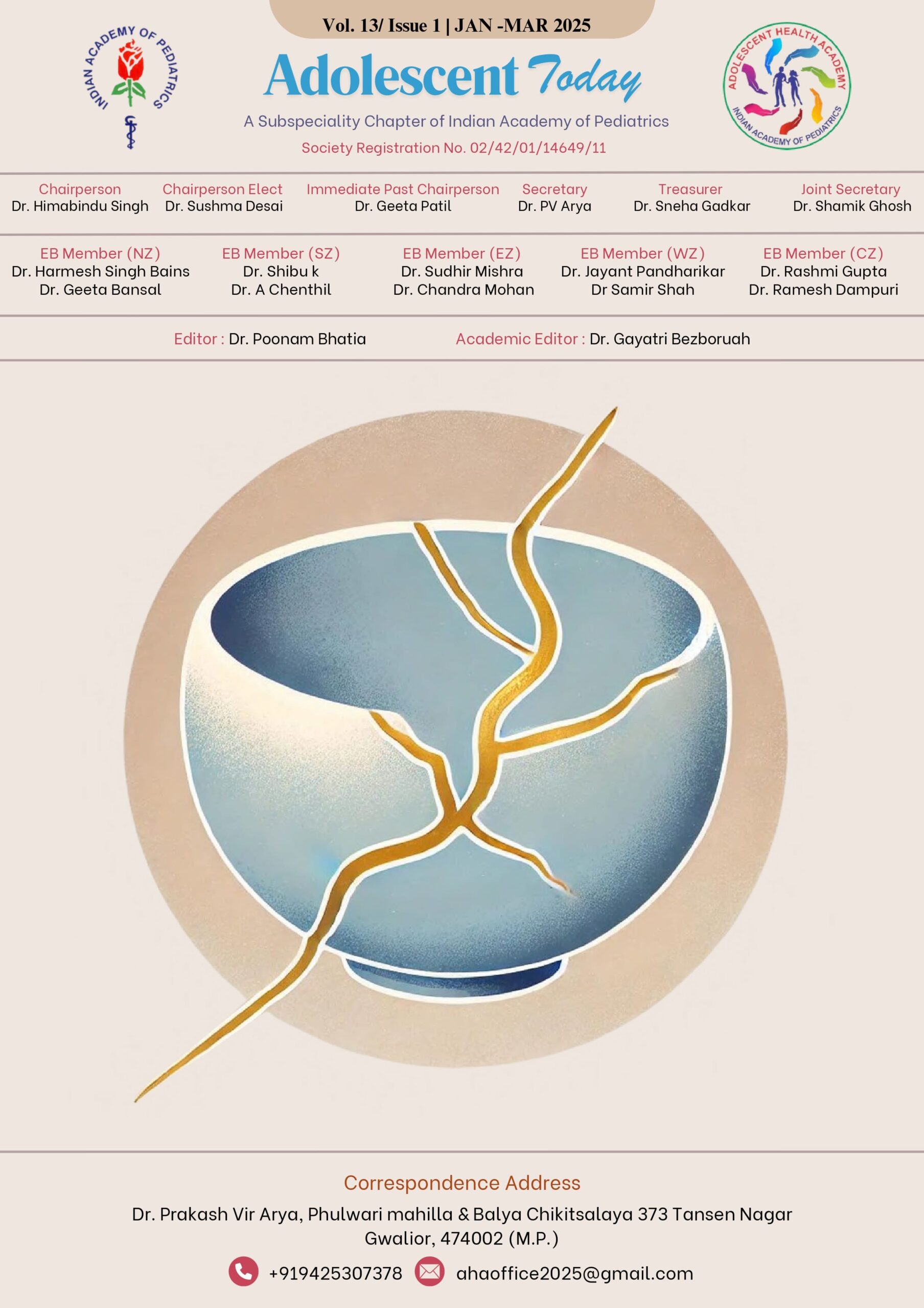 Adolescent Today Vol. 13/ Issue 1 | JAN -MAR 2025